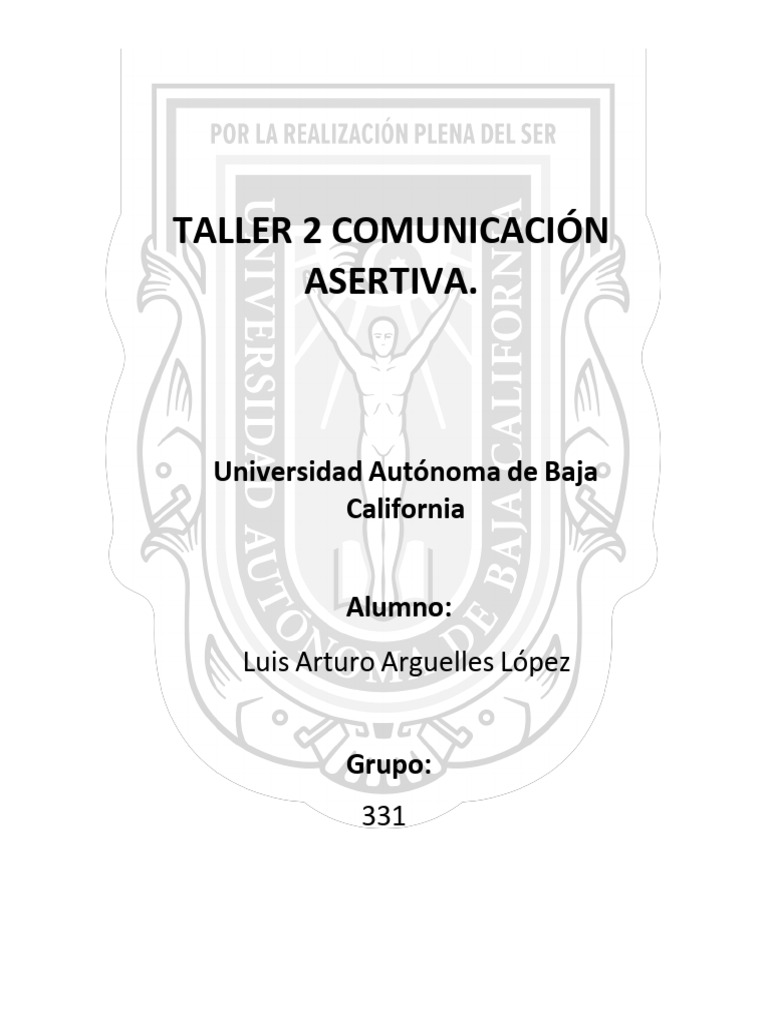 Taller 2 Comunicación Asertiva | PDF | Comunicación | Empatía