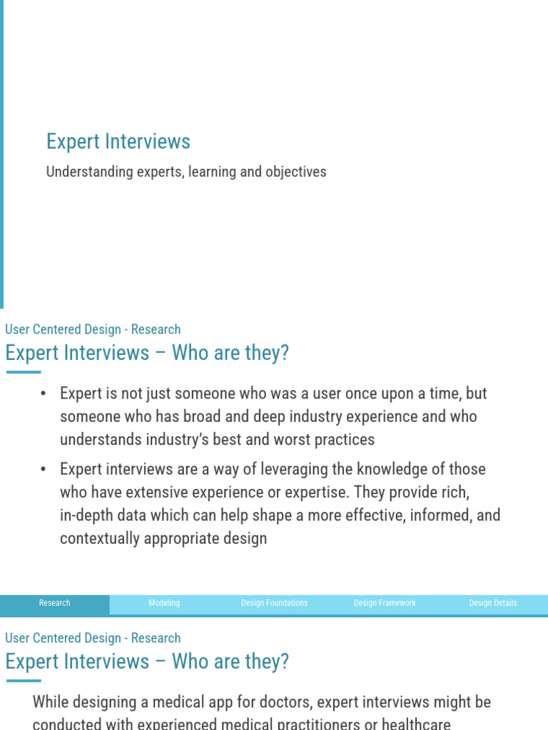 14 - Expert Interviews | PDF | Expert | Surgery