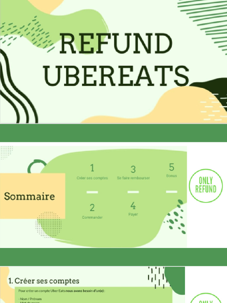 Formation Uber Eat | PDF