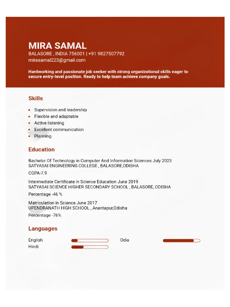 Mira Samal | PDF