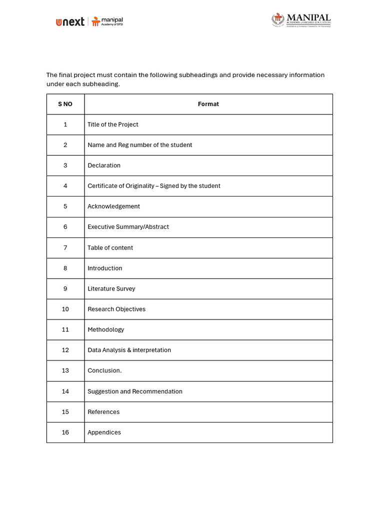 Project Report Format | PDF