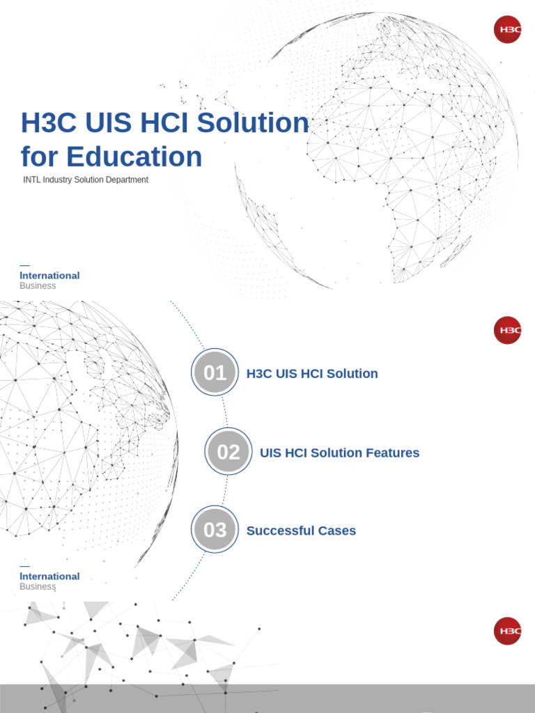 H3C UIS HCI Solution for Education 20250210 | PDF | Virtual Machine | Backup