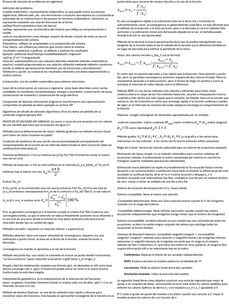 Solución de Problemas en Ingeniería Matemática | PDF | Ecuaciones ...