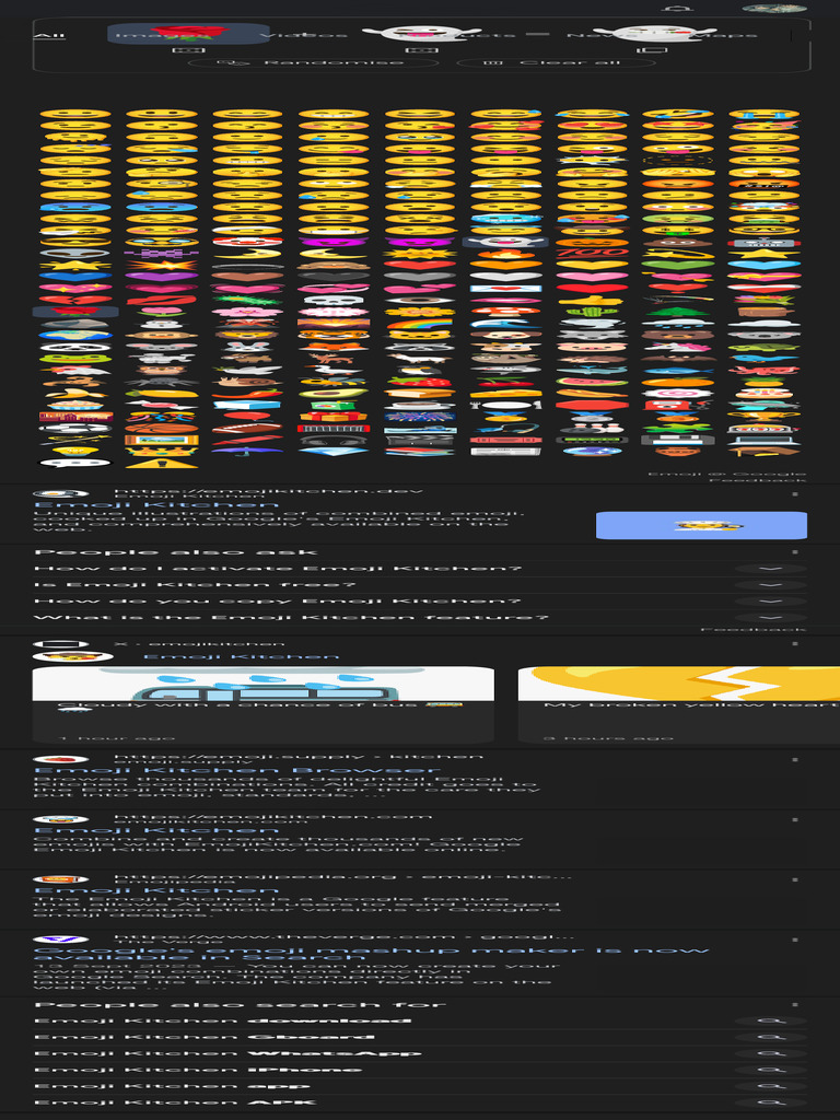 Emoji Kitchen - Google Search | PDF