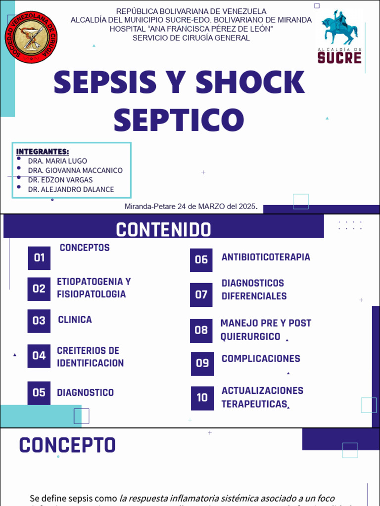 Sepsis en Cirugia 2 | PDF | Septicemia | Medicina CLINICA
