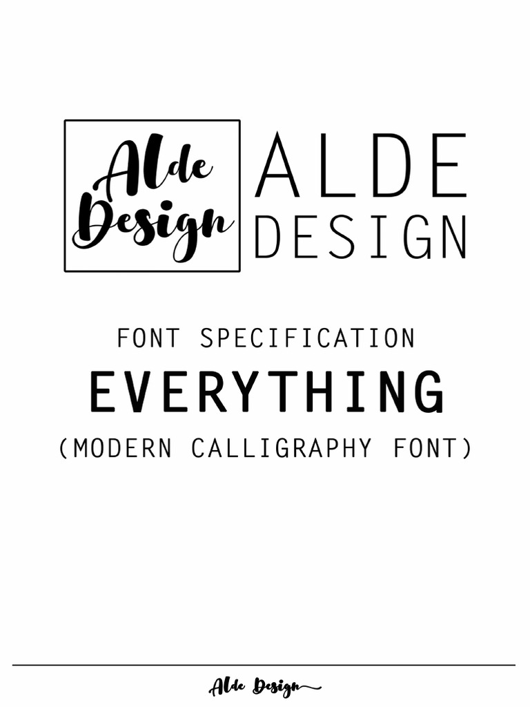 Everything Calligraphy - Maps Characters | PDF