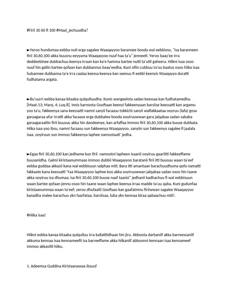 Firii 30 60 Fi 100 | PDF