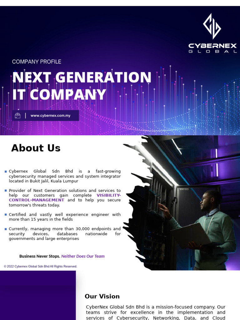 Cybernex Global Comp Intro Deck | PDF | Security | Computer Security