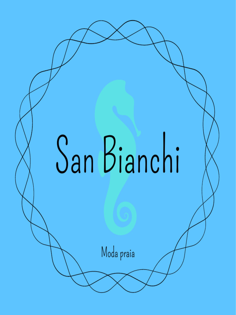 San Bianchi: Moda Praia | PDF