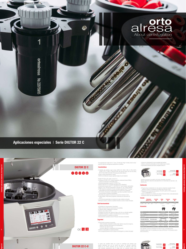 Catalogo Serie Digtor 22 C ESP | PDF | Mecanica clasica | Cantidades fisicas