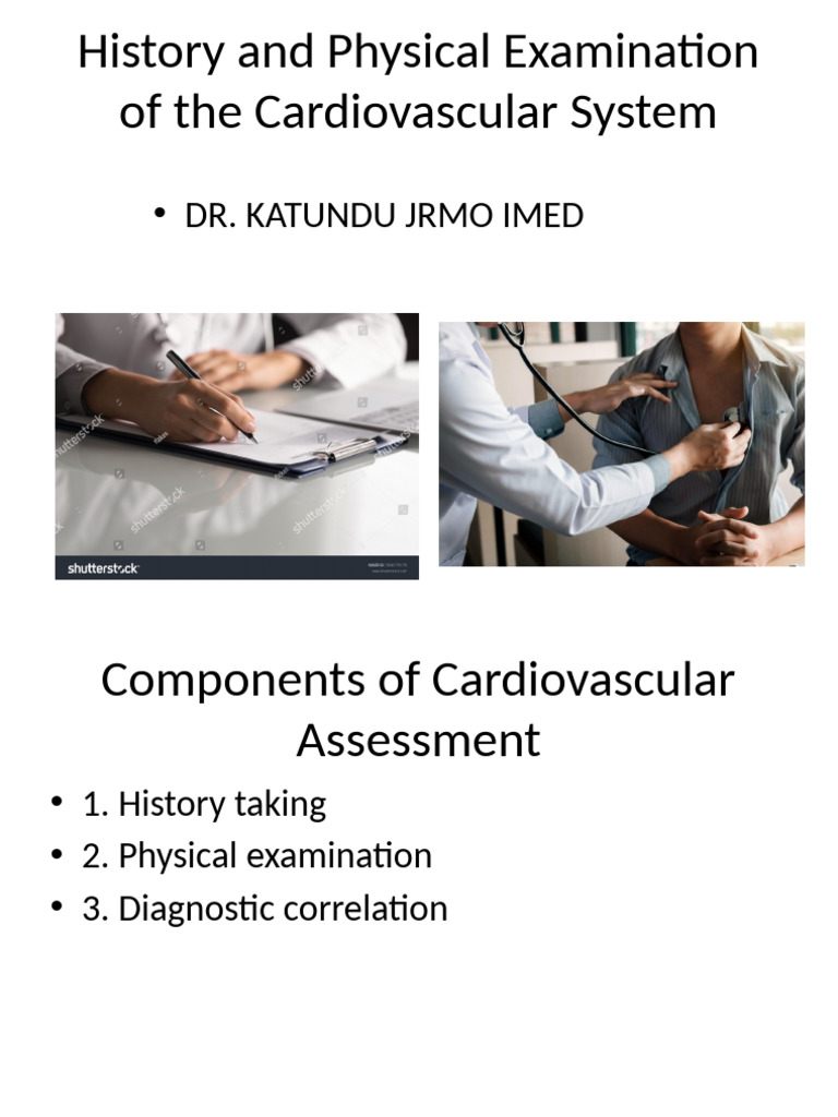 Cardiovascular History and Exam | PDF | Pulse | Heart