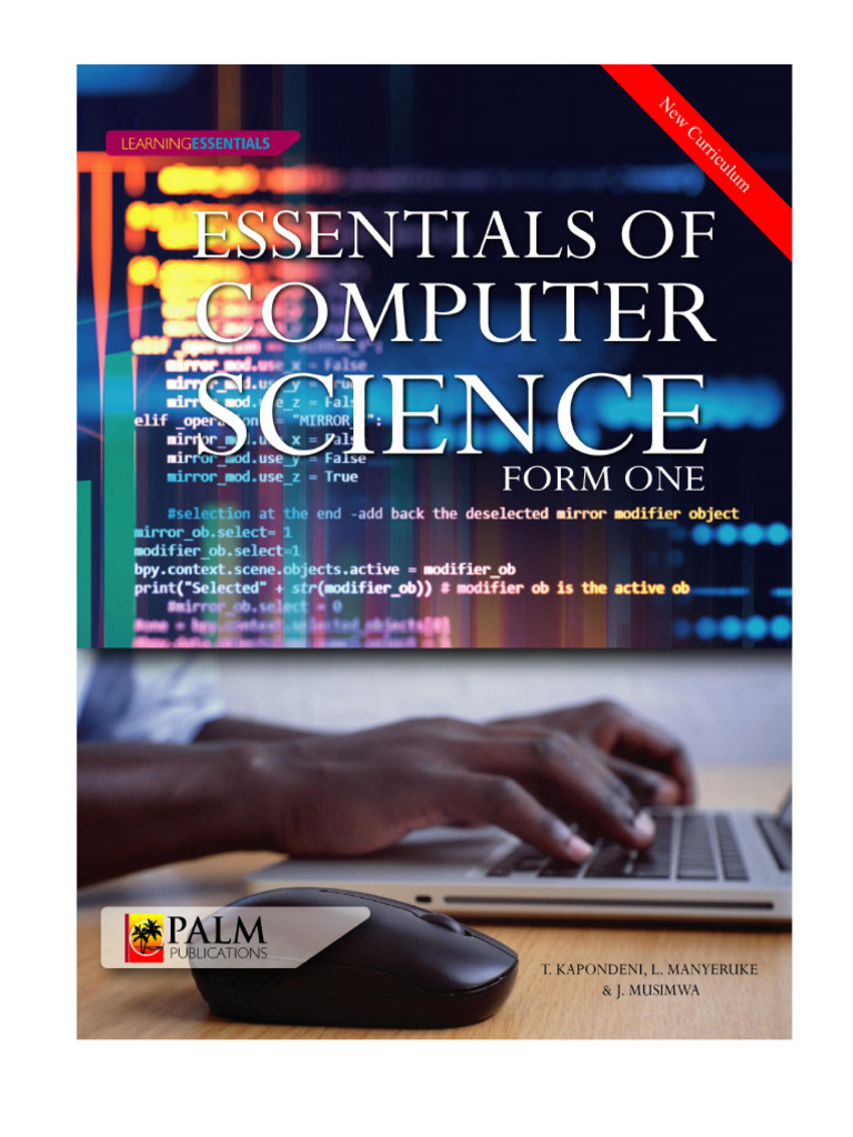 Essentials of Computer Science Book 1SAMPLE | PDF | Computer Data Storage | Printer (Computing)