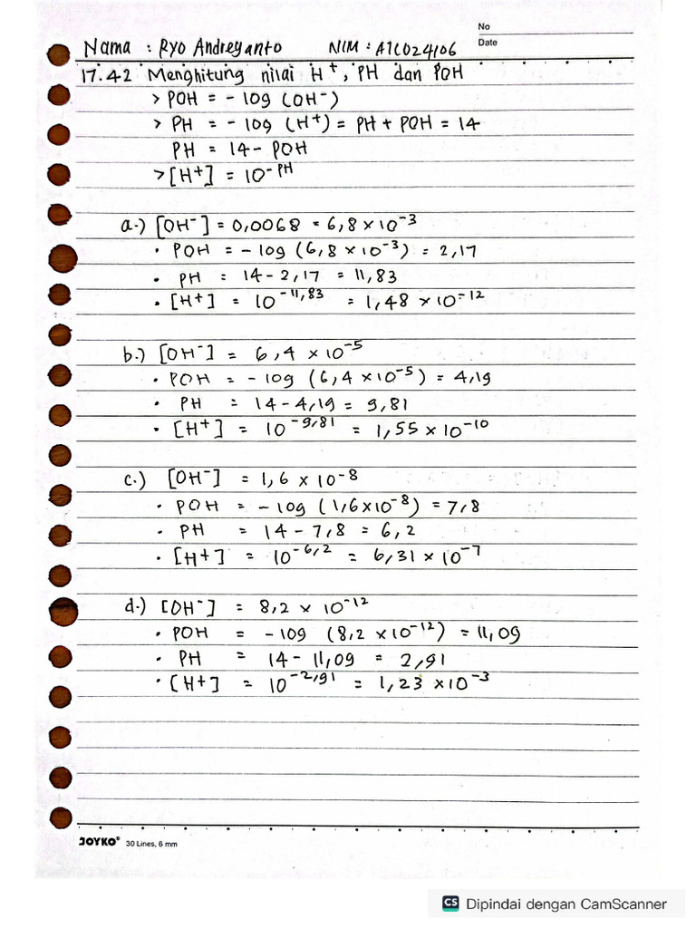 A1C024106 Ryo Tugas1Kimia | PDF