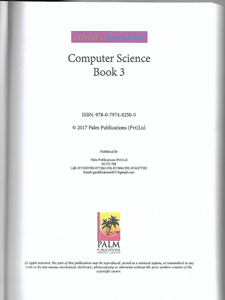 Computer Science Book 3 | PDF