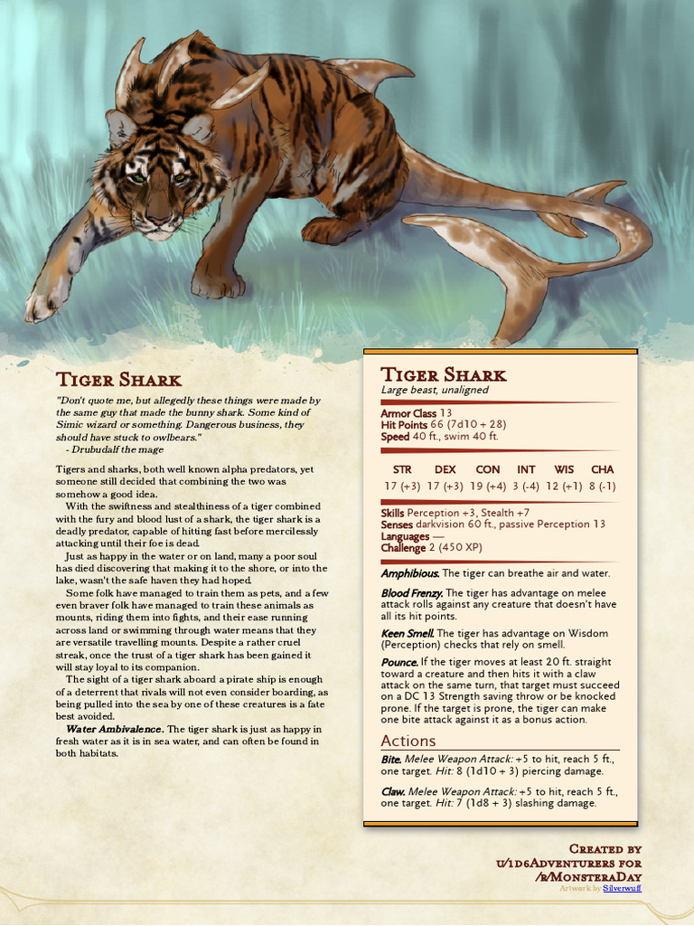 Tiger Shark | PDF