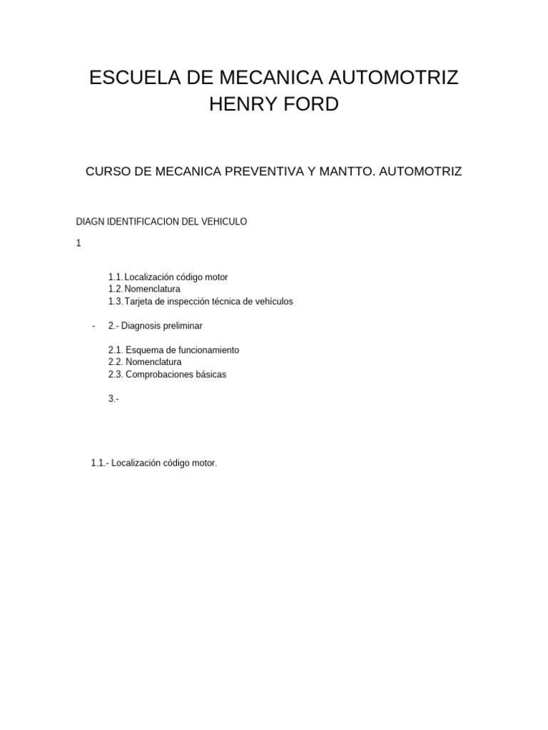 Programa Basico | PDF