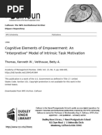 Spreitzer Psychological Empowerment in The Workplace - Dimensions ...