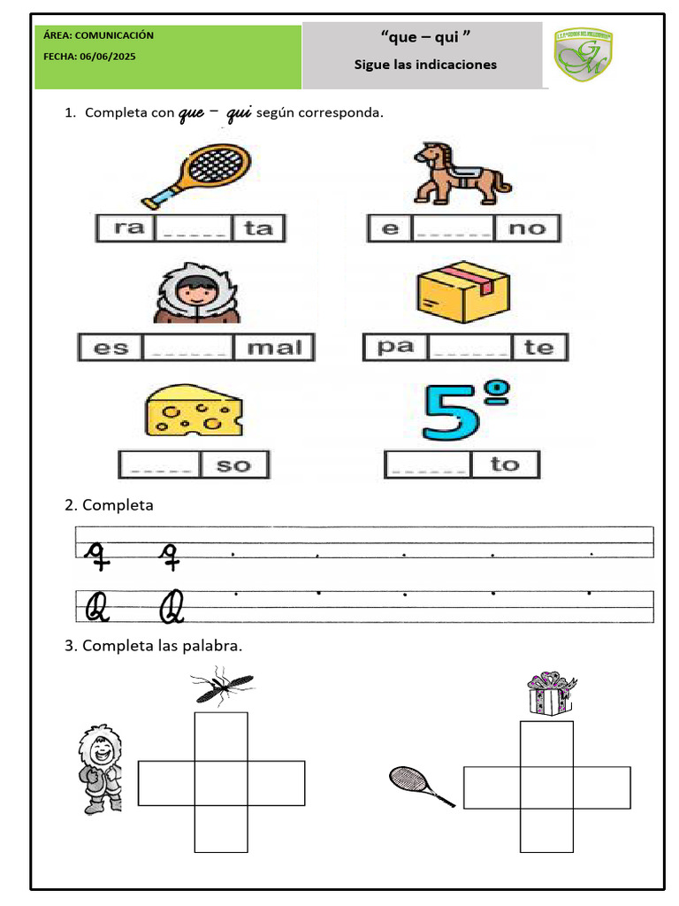 Ficha Comunicación 06 de Junio | PDF