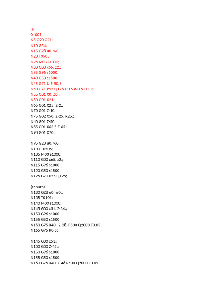 Pieza Trabajo Final (Torno) Bren 2 | PDF