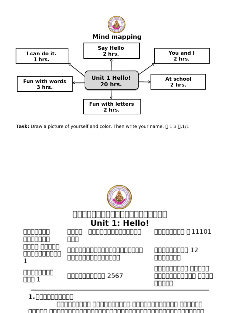 2-1_Plan_U1_P1 | PDF