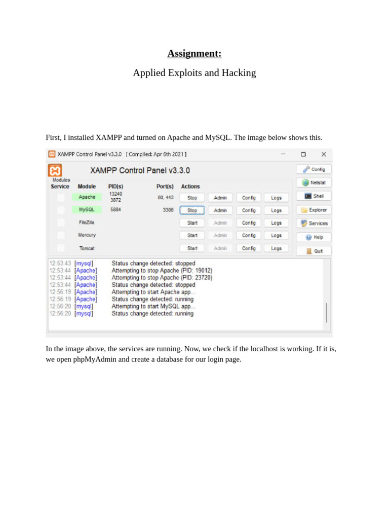 Applied Exploit and Hacking 2 | PDF | Computer Data | Computing