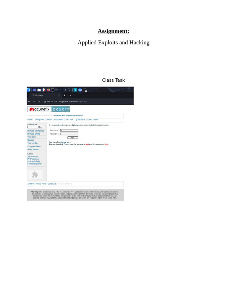Applied Exploit and Hacking 3 | PDF