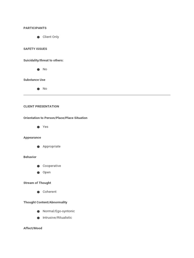 CT Note Framework | PDF