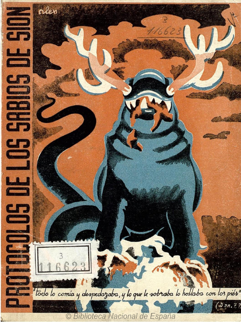 Protocolos de Los Sabios de Sión Texto Impreso | PDF | Judios