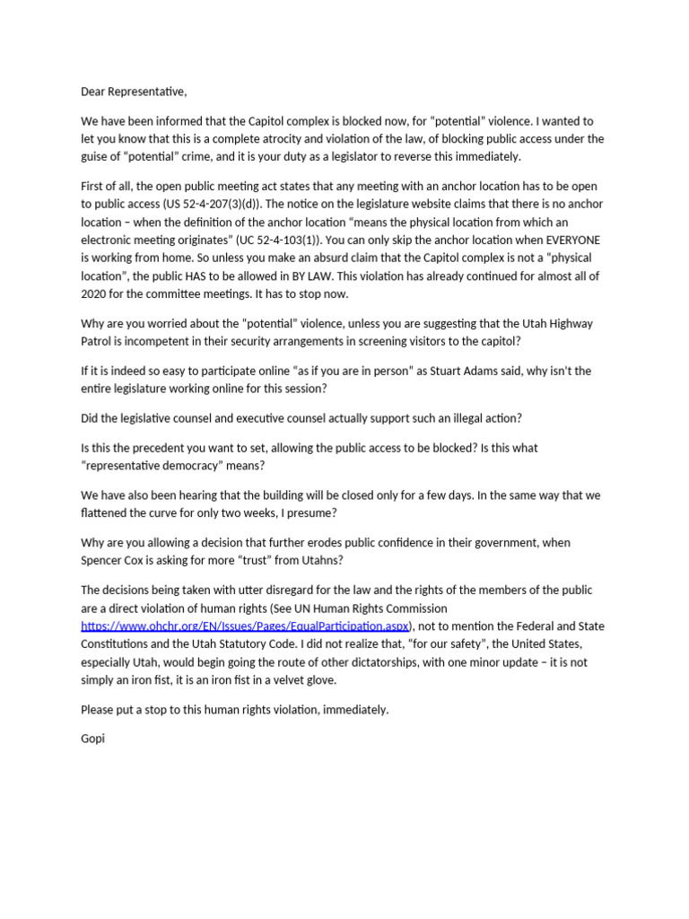 Open Public Meetings Act | PDF