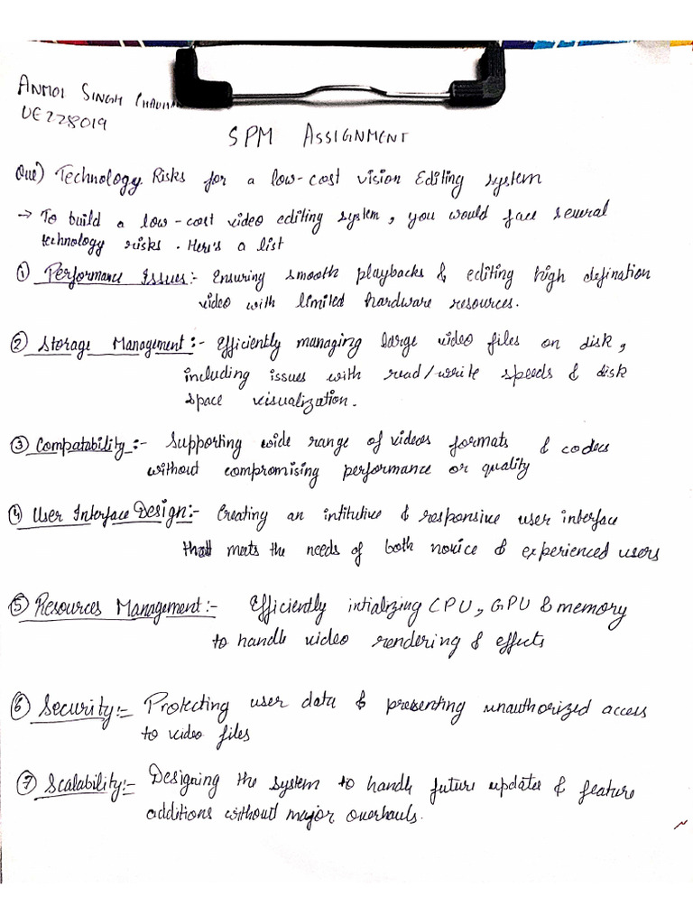 SPM-Assignment - Anmol Singh Chauhan | PDF