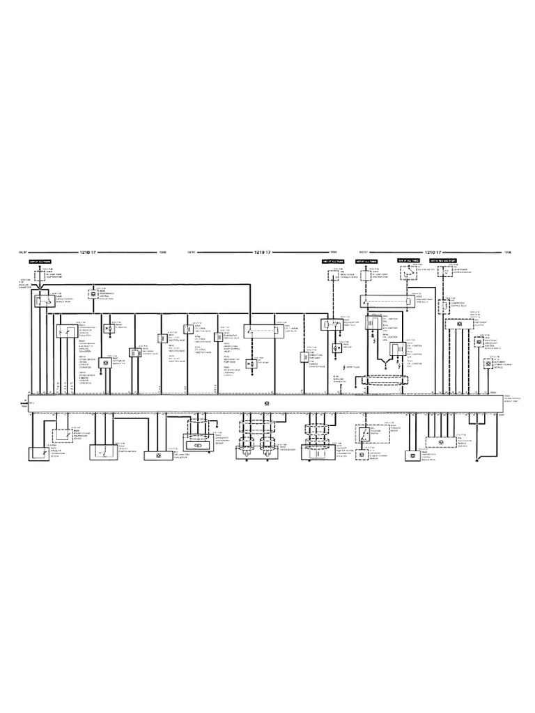 Schema Electrique BMW Serie 3 E36 | PDF