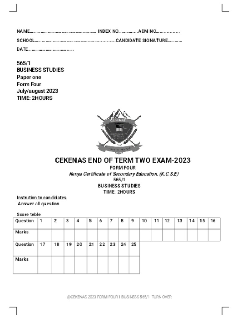 Business Pp1 Questions - Phoenix | PDF