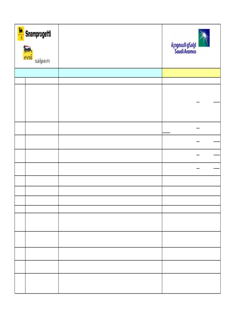 Comments Response Sheet 00 Za e g09646, Rev A | PDF