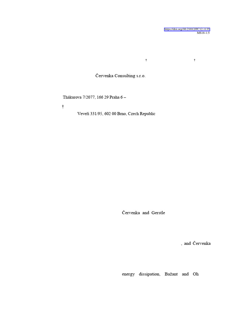 Fe Modelling of Crack Width in Reinforced Concrete Beams | PDF | Fracture | Finite Element Method
