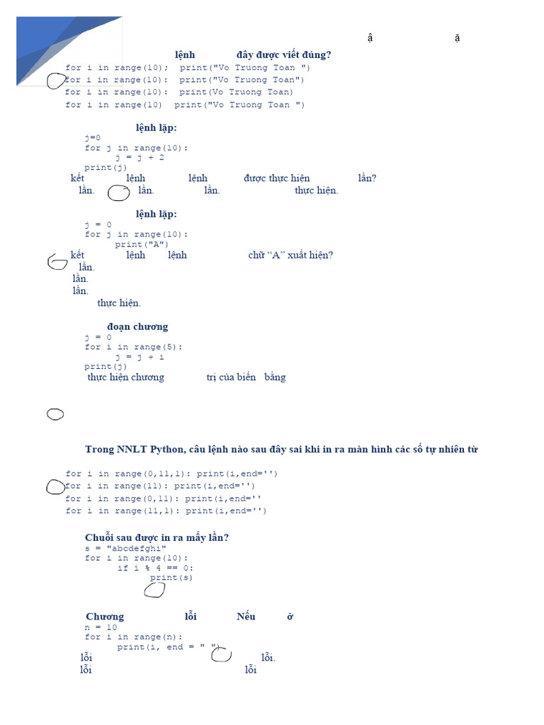 Trac Nghiem b20 | PDF