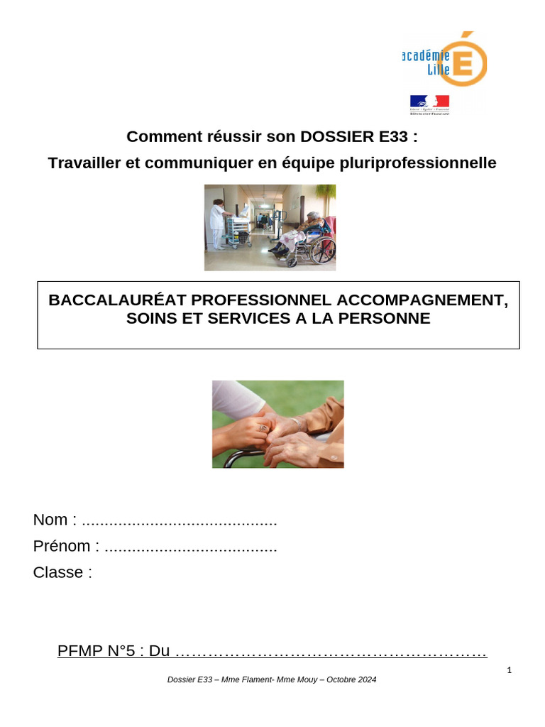 Bloc Notes Dossier E33 | PDF