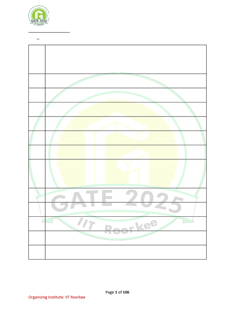GATE 2007-2025 PYQ | PDF | Polymers | Copolymer