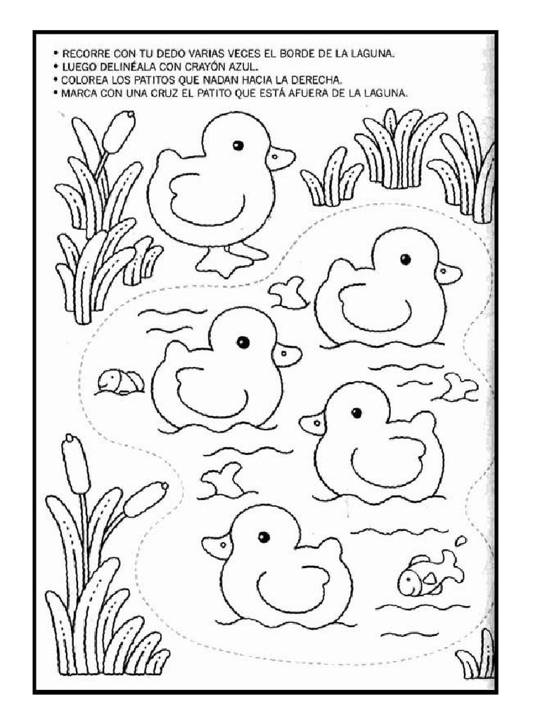 Actividad Jardín para Colorear | PDF
