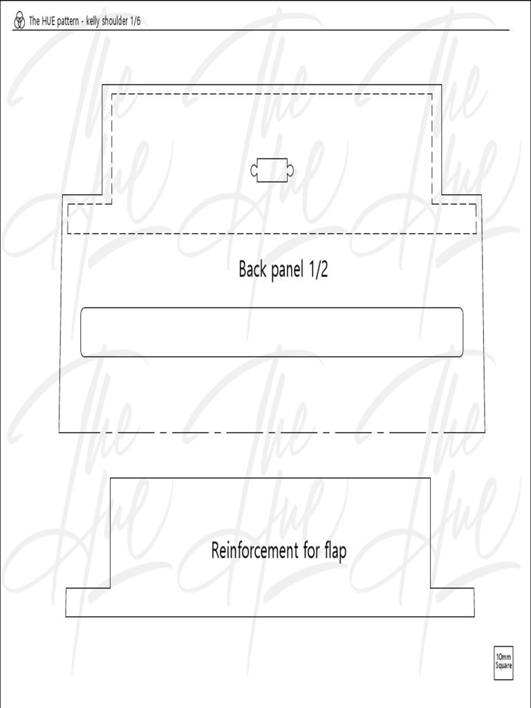 The HUE Kelly Shoulder Pattern | PDF