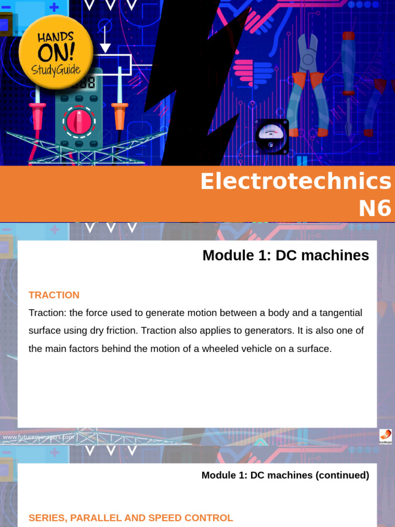 Electrotechnics: DC Machines & AC Circuits | PDF | Electric Motor ...