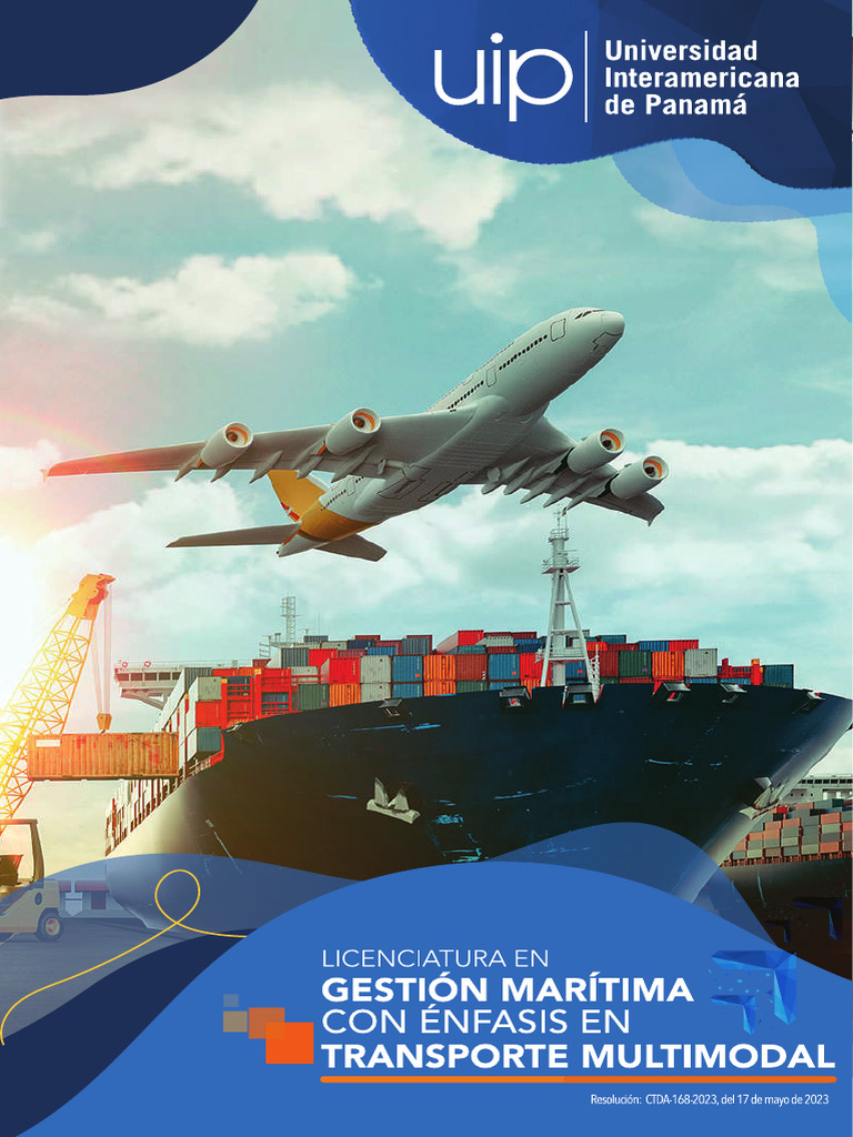 UIP BROCHURE LIC. GESTIÓN MARITIMA ENF TRANSPORTE MULTIMODAL JULIO 2023 ...