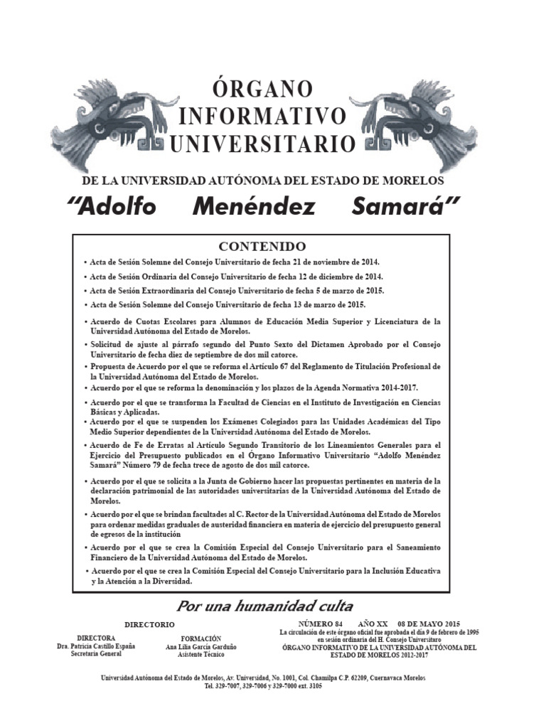Menendez Samara 84 | PDF | Universidad | Doctorado
