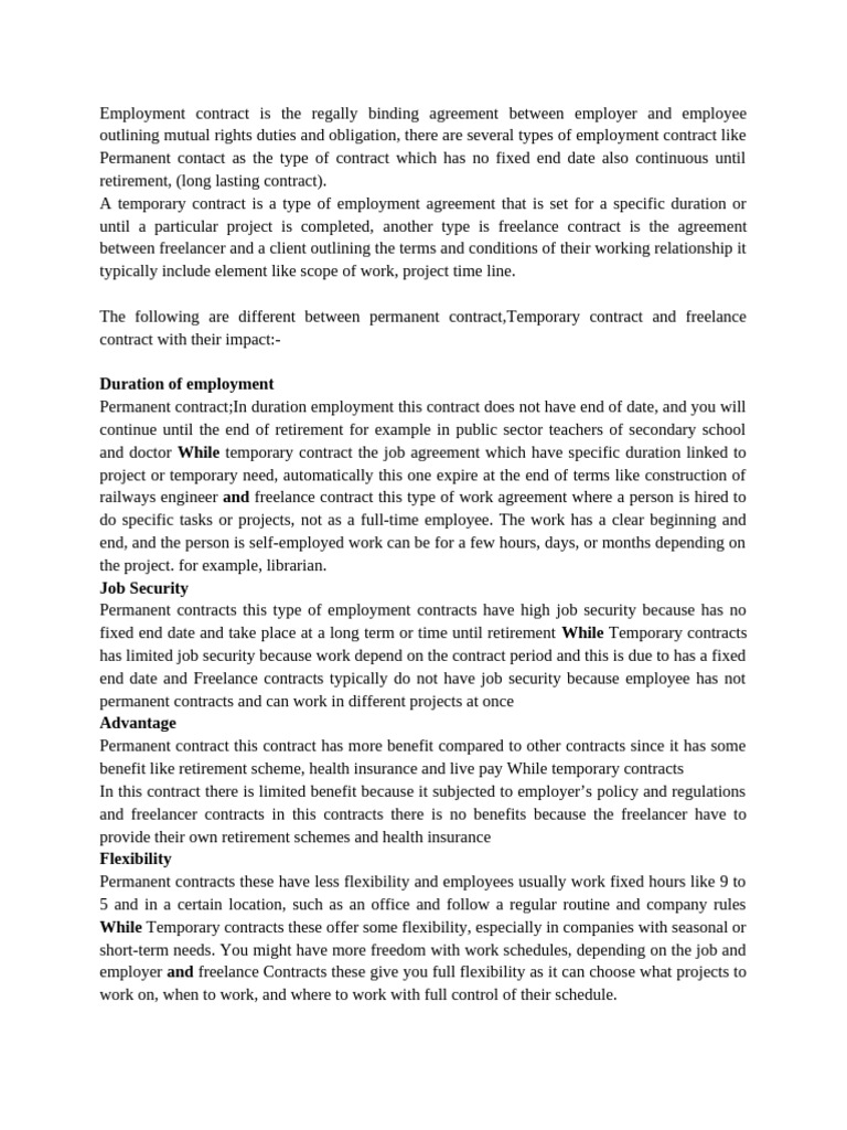 Group 7 New 3 | PDF | Employment | Temporary Work