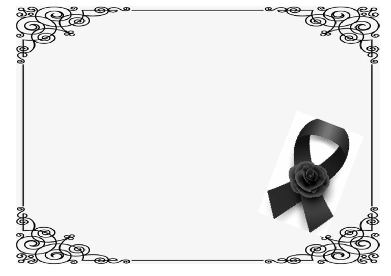 Modelo Nota Funebre | PDF