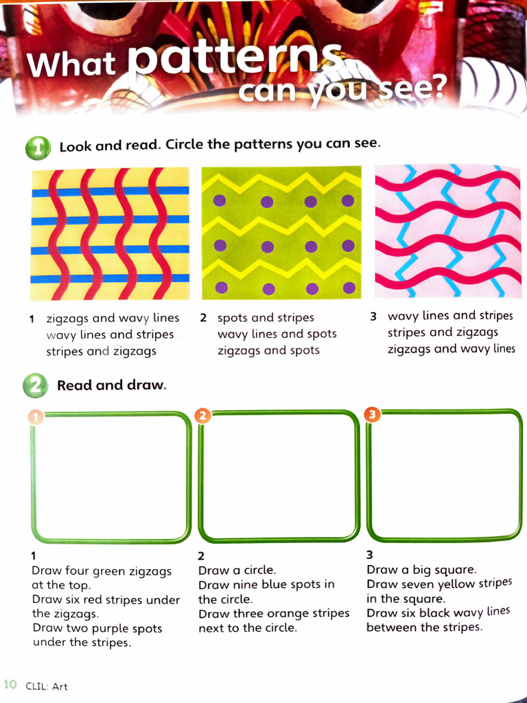 Patterns and Drawing Activities for Kids | PDF