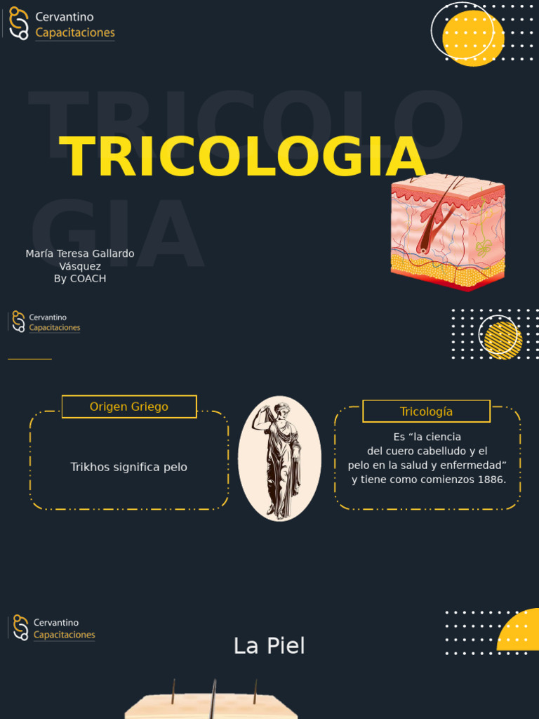 5.-TRICOLOGIA Relator | PDF | Piel | Sistema tegumentario