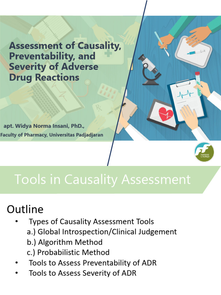 Causality, Preventability, and Severity Assessment Tools - WNI | PDF ...
