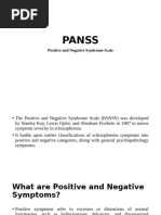 PANSS Overview for Schizophrenia Assessment | PDF | Schizophrenia ...