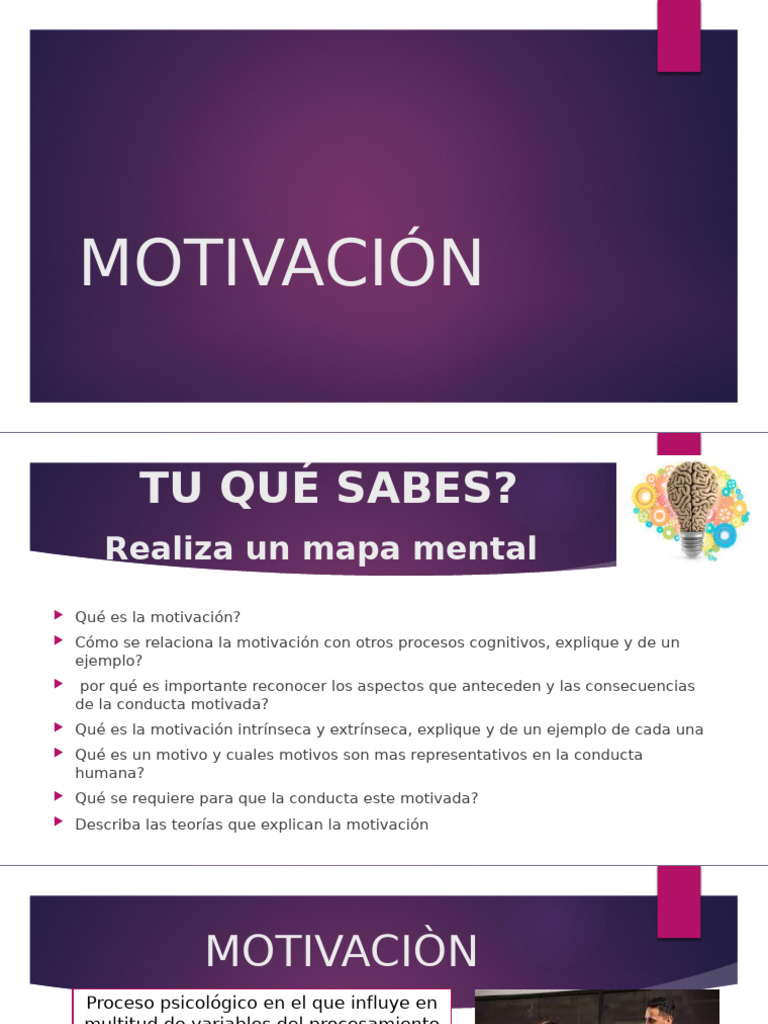 Características de la Conducta Motivada | PDF | Motivación | Motivacional