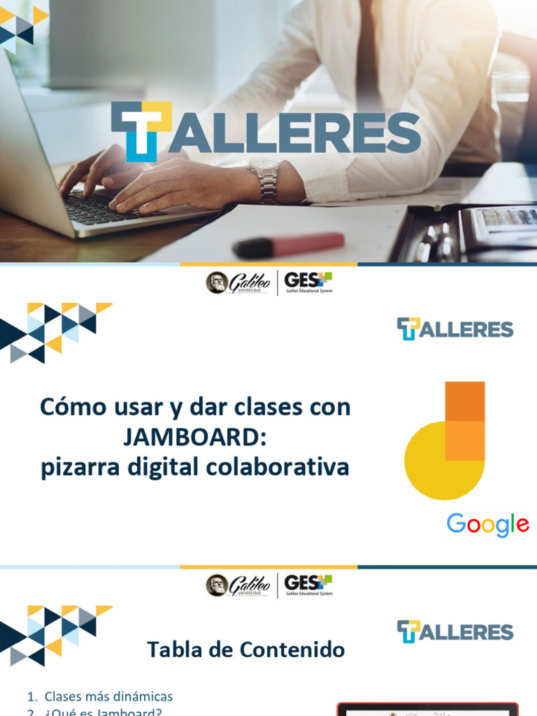 Como Usar Dar Clases Con JAMBOARD - Pizarra Digital Colaborativa | PDF | Aplicación movil ...